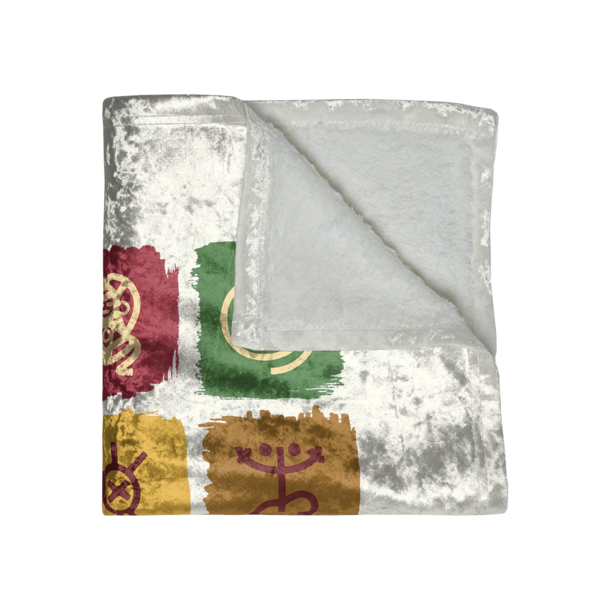 Taino Crushed Velvet Blanket Light Taino Boricua Puerto Rico Boricua ...