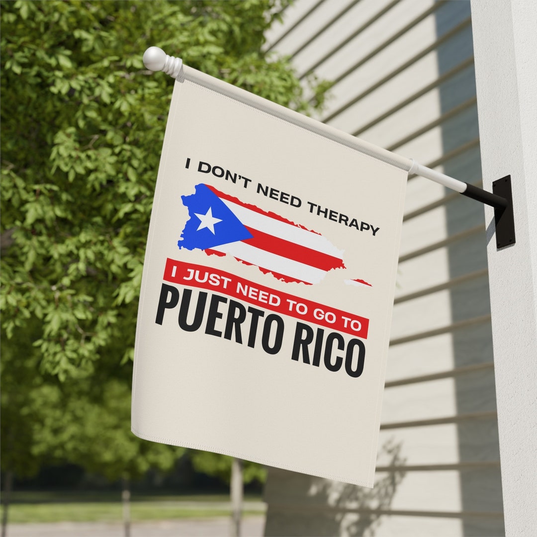 Visit Puerto Rico Printed Flags House Garden Banners Light Puerto Rico ...