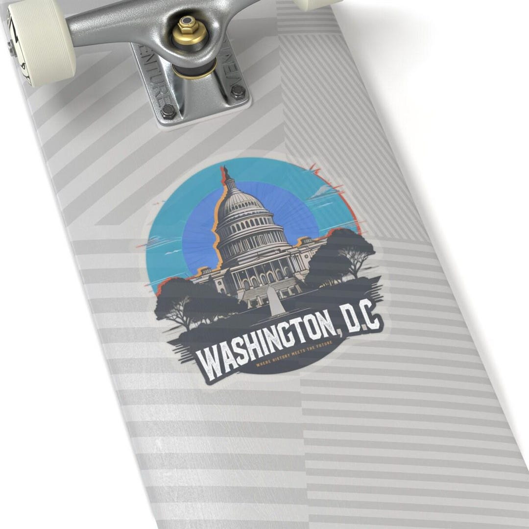 Washington Dc Stickers ( Kiss-cut ) Light - Etiqueta Engomada - Etsy