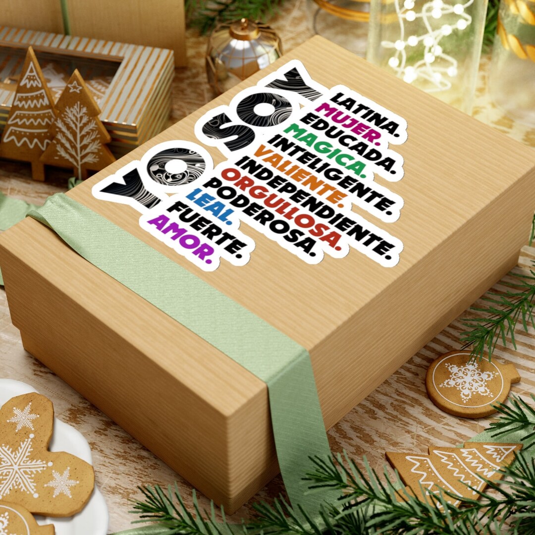 Yo Soy Latina Stickers Kiss-cut Light - Etsy