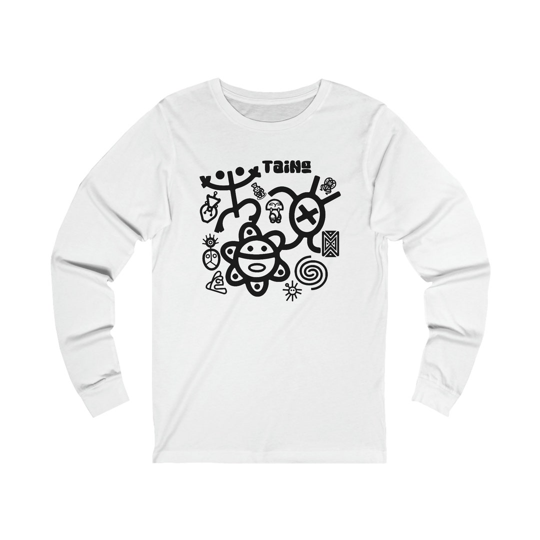 Native Taino Symbols Men's Long Sleeves Jersey Shirt Light - Etsy