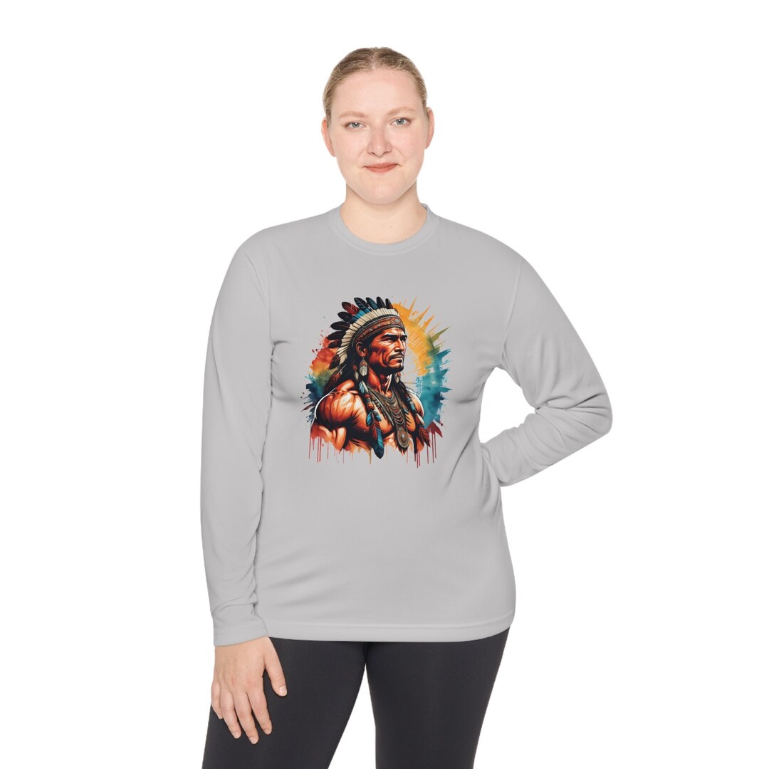 Indigenous Pride Native American Long Sleeve Shirt Dark Native American ...