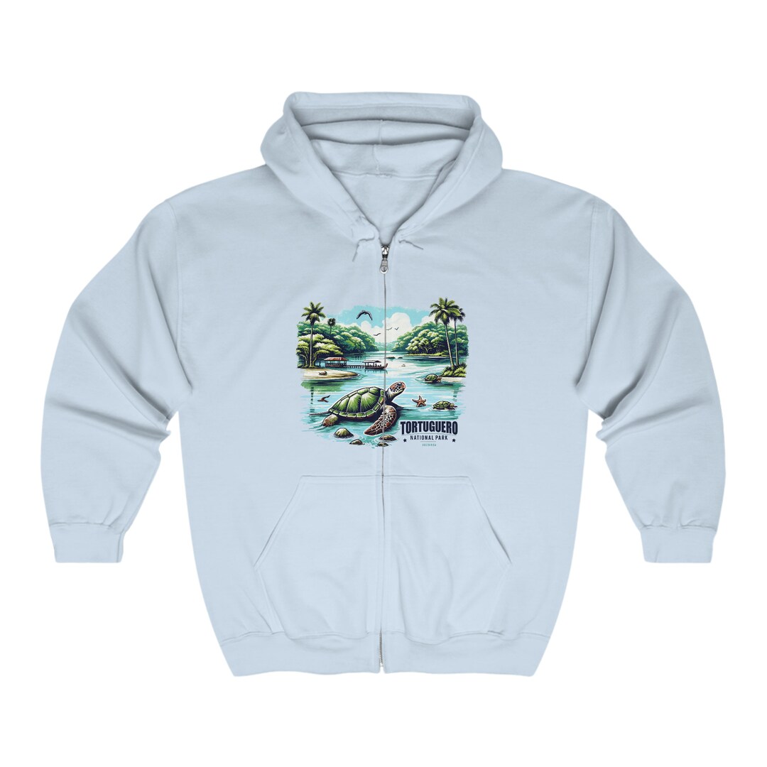 Tortuguero National Park Costa Rica Mens Hoodie Sweater Light - Etsy