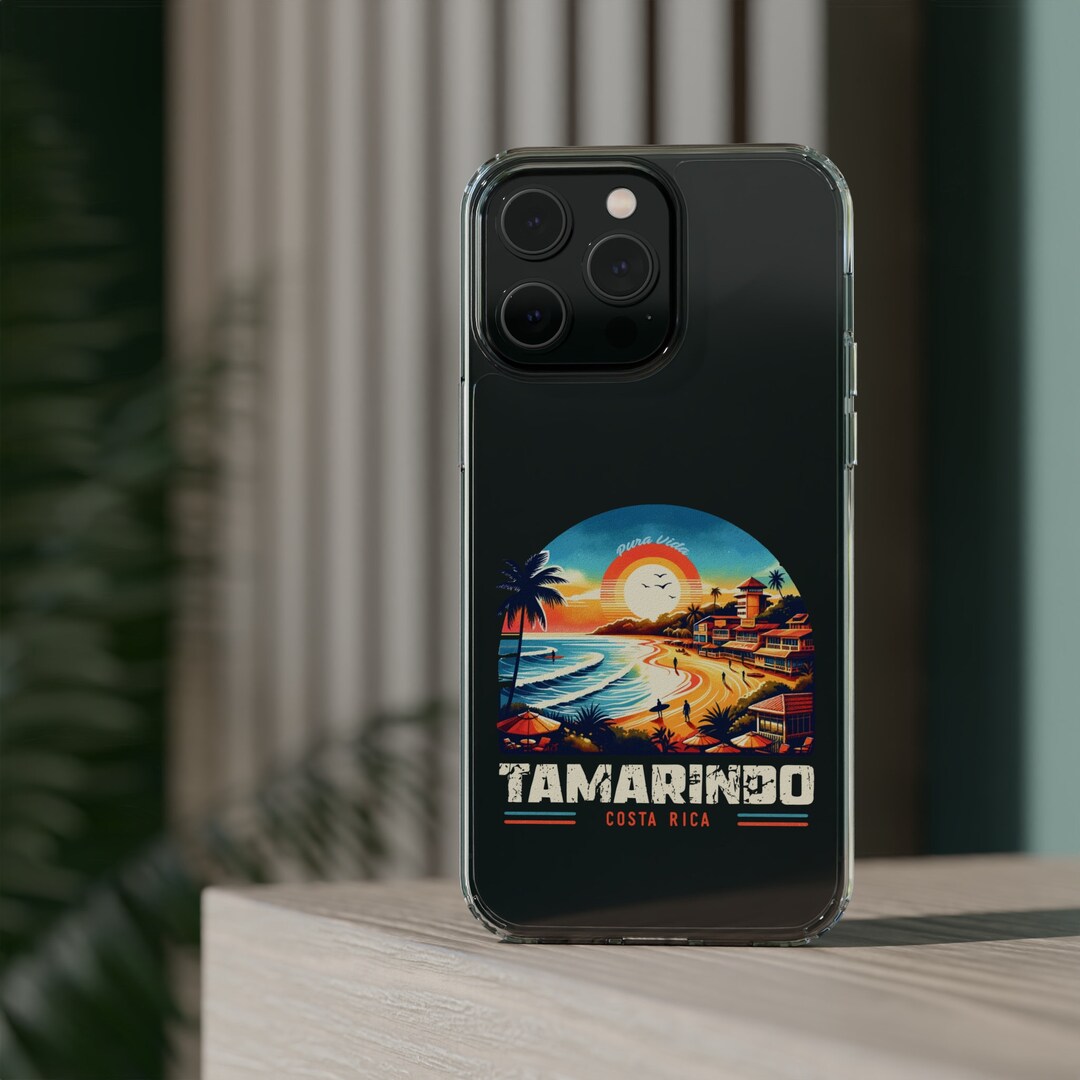 Tamarindo Costa Rica Beach Town iPhone Case Apple clear Tamarindo Costa ...