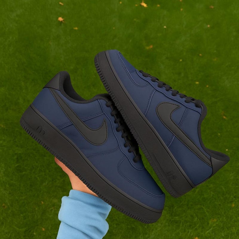 Blue Air Force Shoes Men - Etsy