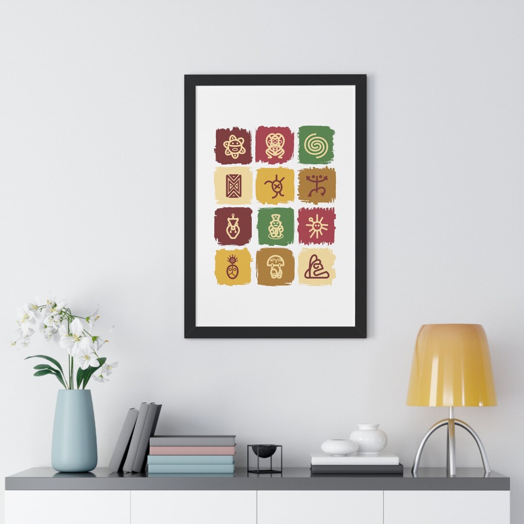 Taino Framed Poster Light Taino Boricua Puerto Rico - Etsy