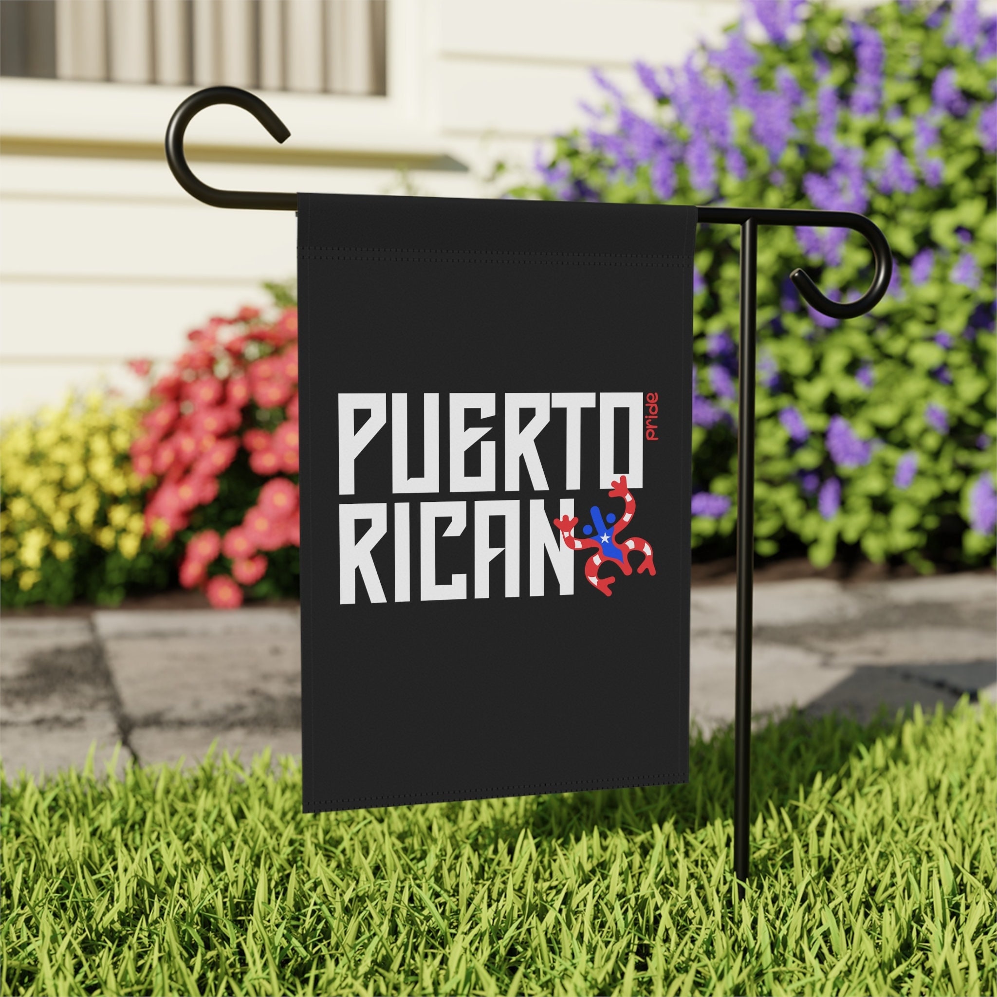 Puerto Rican Coqui Pride Printed Flags House Garden Banners Dark - Etsy