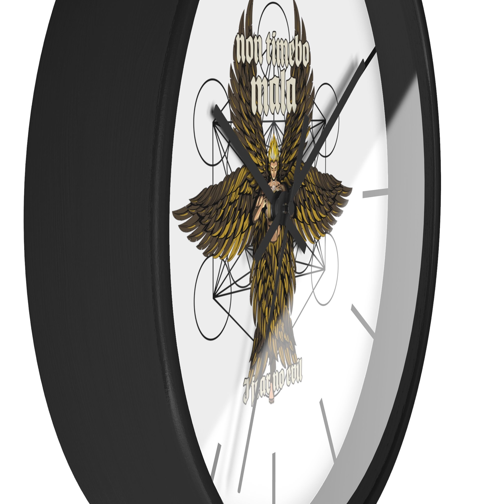 Archangel Metatron Wall Clock Saint Metaron Arcángel - Etsy