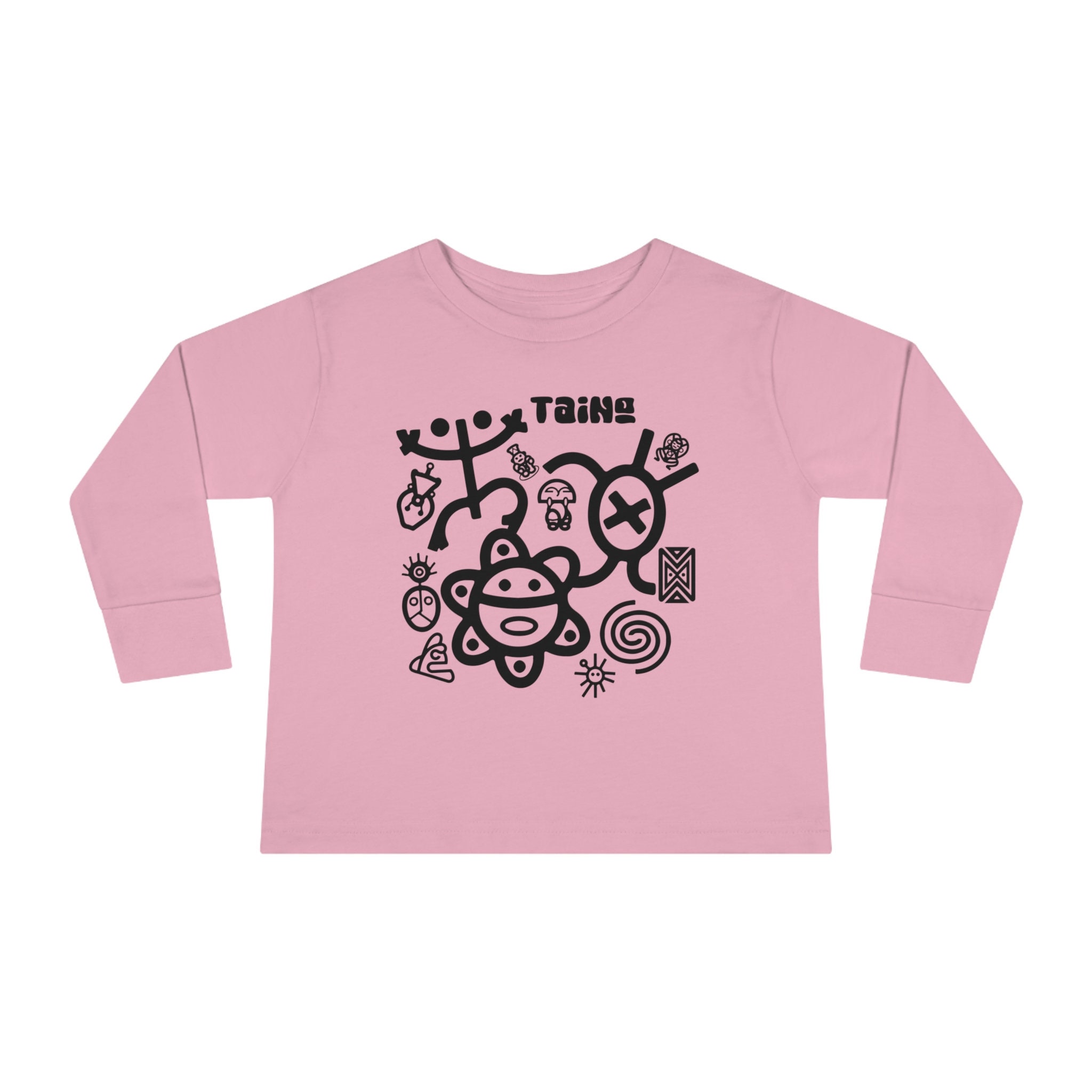 Native Taino Symbols Kids' Long Sleeve Shirt Light - Etsy
