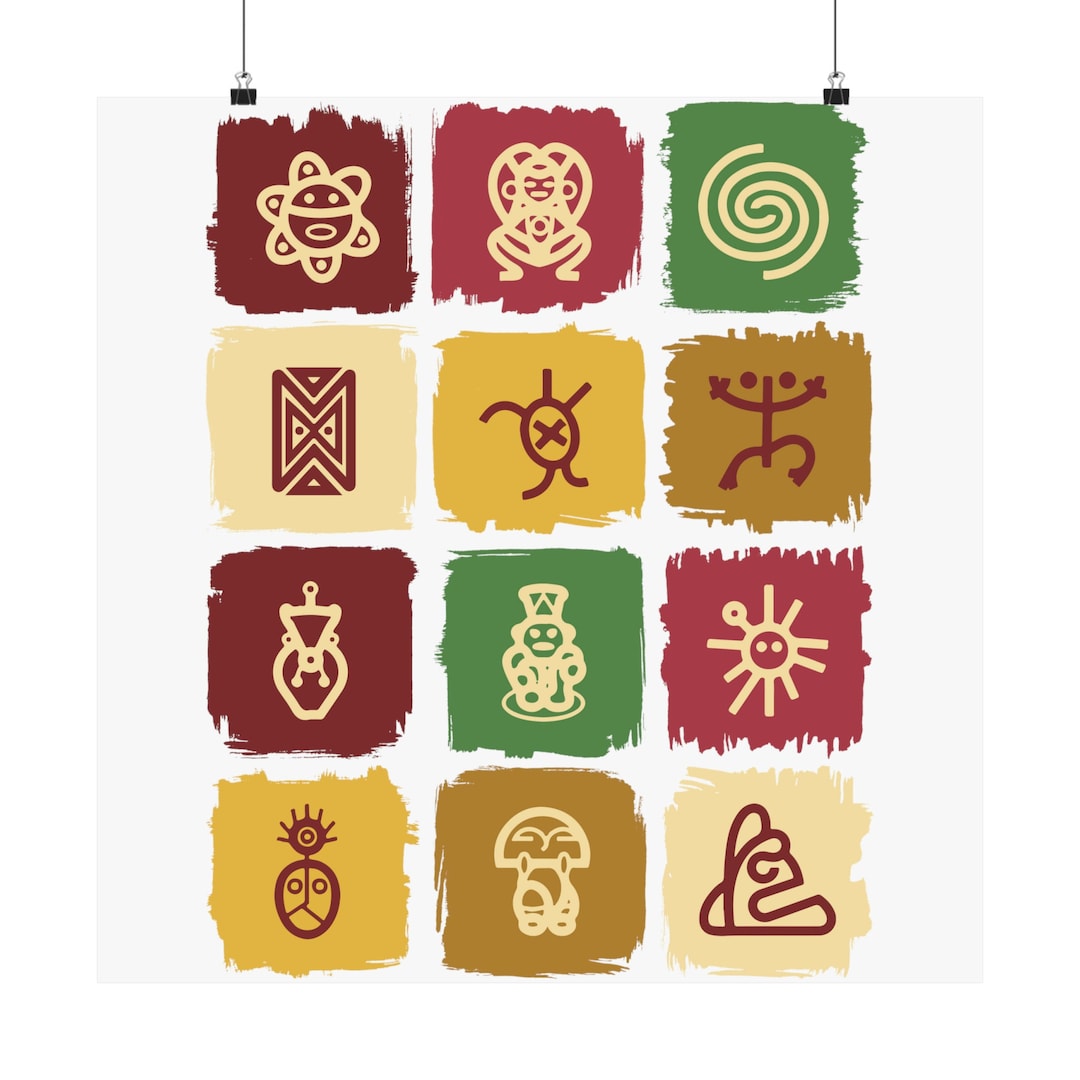 Taino Poster Wall Art Decor Taino Boricua Puerto Rico Boricua Orgullo ...