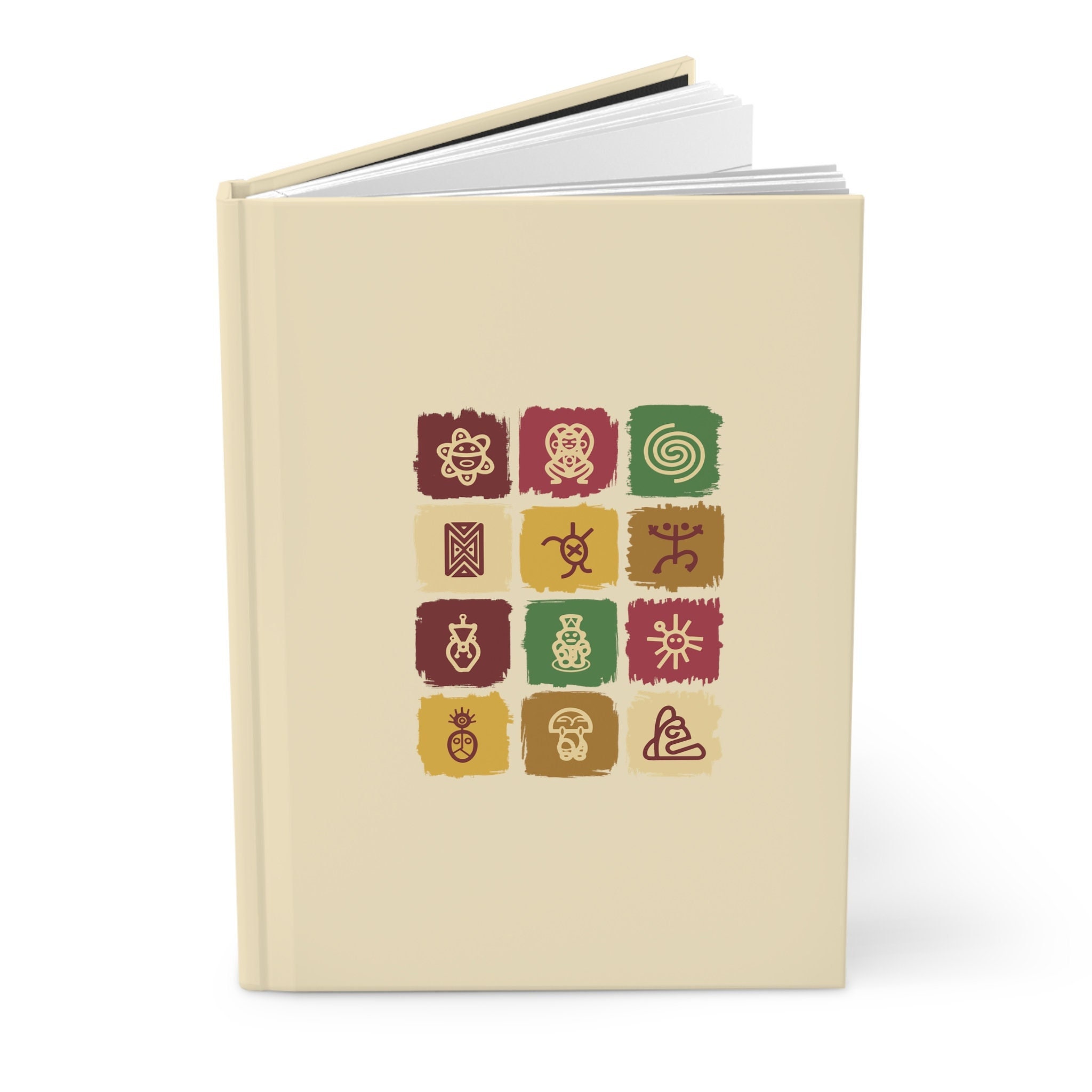 Taino Hardcover Notebook Journalbook Light Taino Boricua Puerto Rico ...