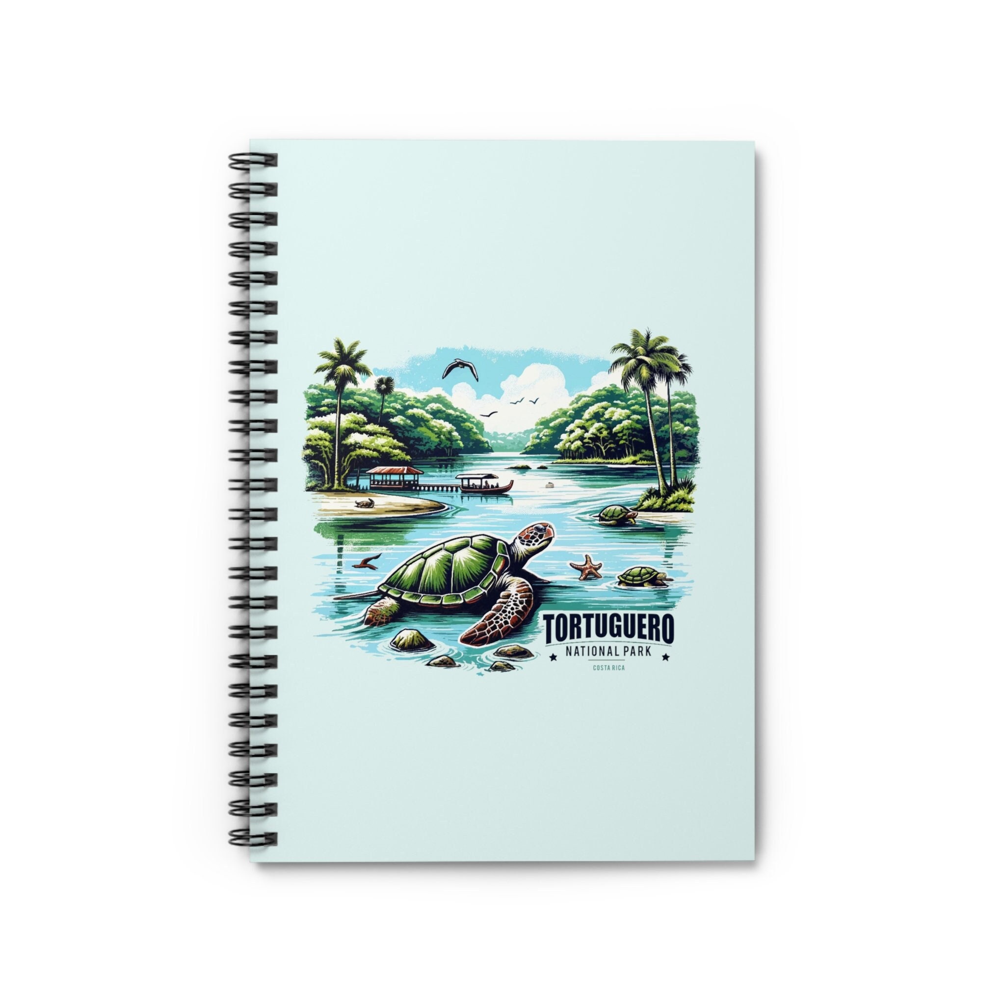Tortuguero National Park Costa Rica Spiral Notebook Light - Etsy