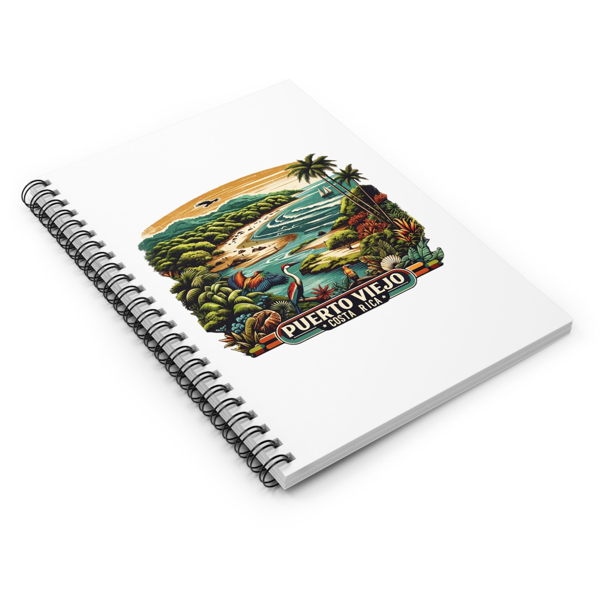Puerto Viejo Costa Rica Spiral Notebook Light - Etsy