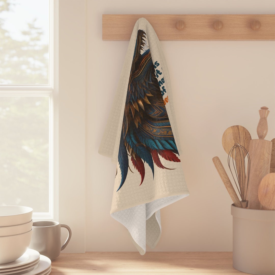 Aztec Quetzalcoatl God Soft Tea Towel Light Aztec Ancient Gods Dragon ...