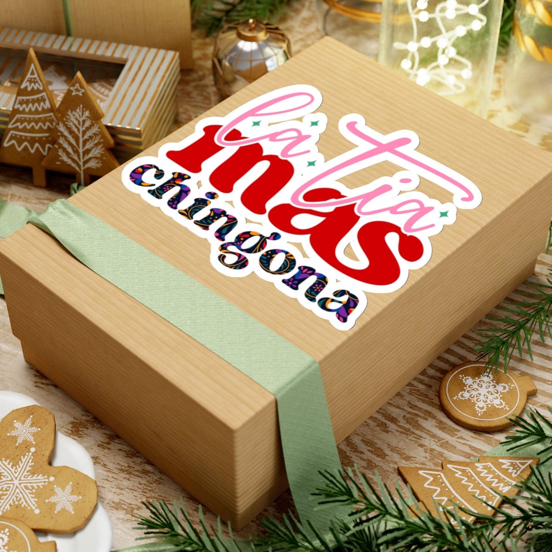 Tia Chingona Stickers ( Kiss-cut ) Light - Regalo Chingon - Latino ...