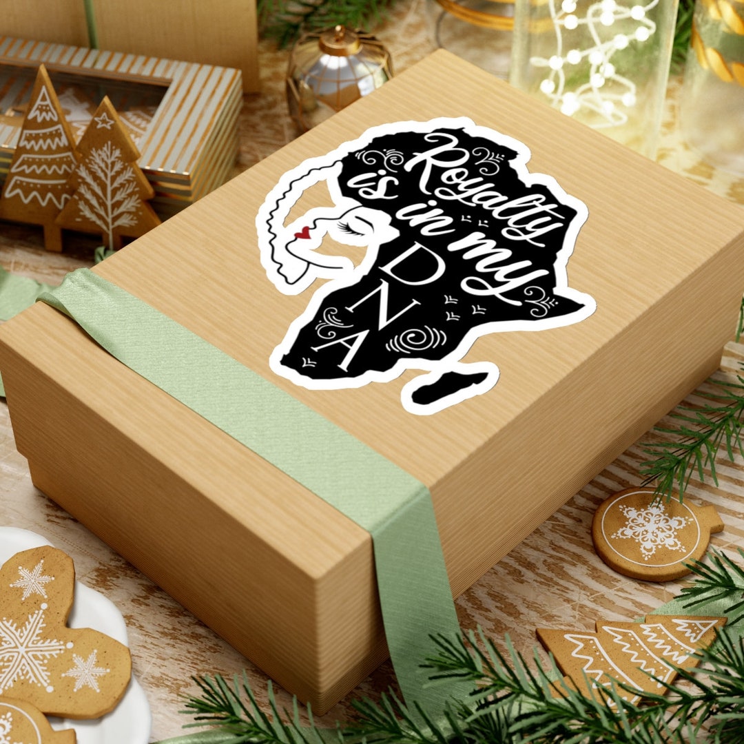 Black Woman Royalty Stickers Kiss-cut Light - Etsy