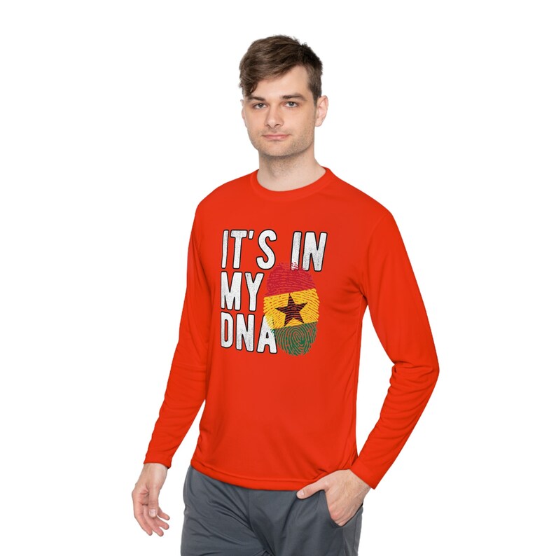 Ghana camisa unisex de manga larga suéter de manga larga oscuro Ghana África - Etsy España