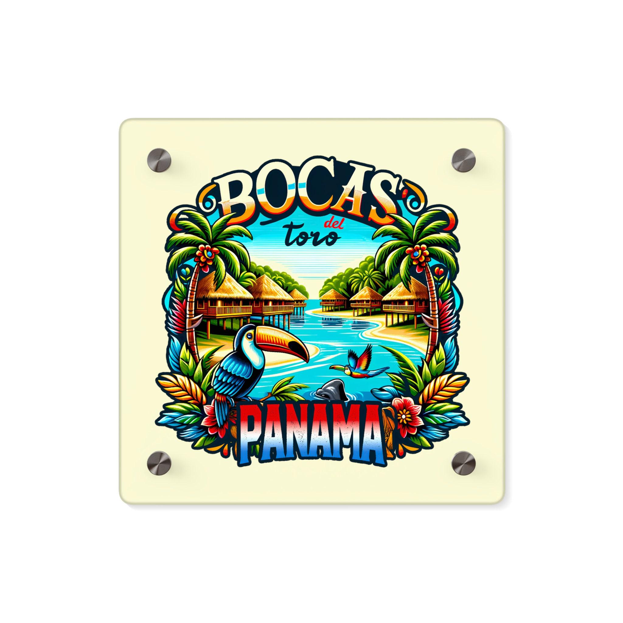 Bocas Del Toro Panama Acrylic Poster Wall Art Decor Sign Light Tapestry ...