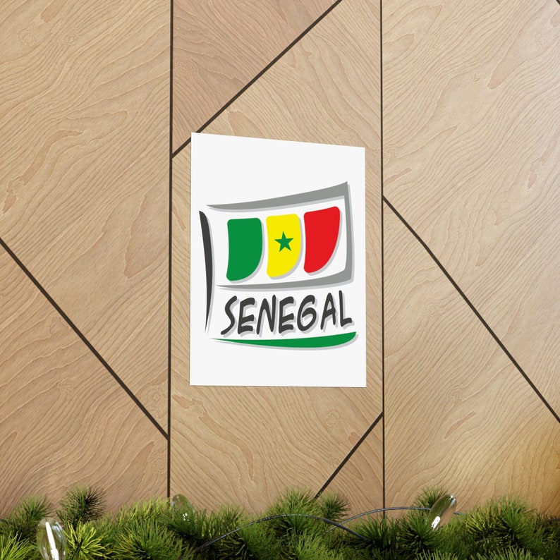 Senegal Africa Poster Wall Decor Poster Light - Etsy