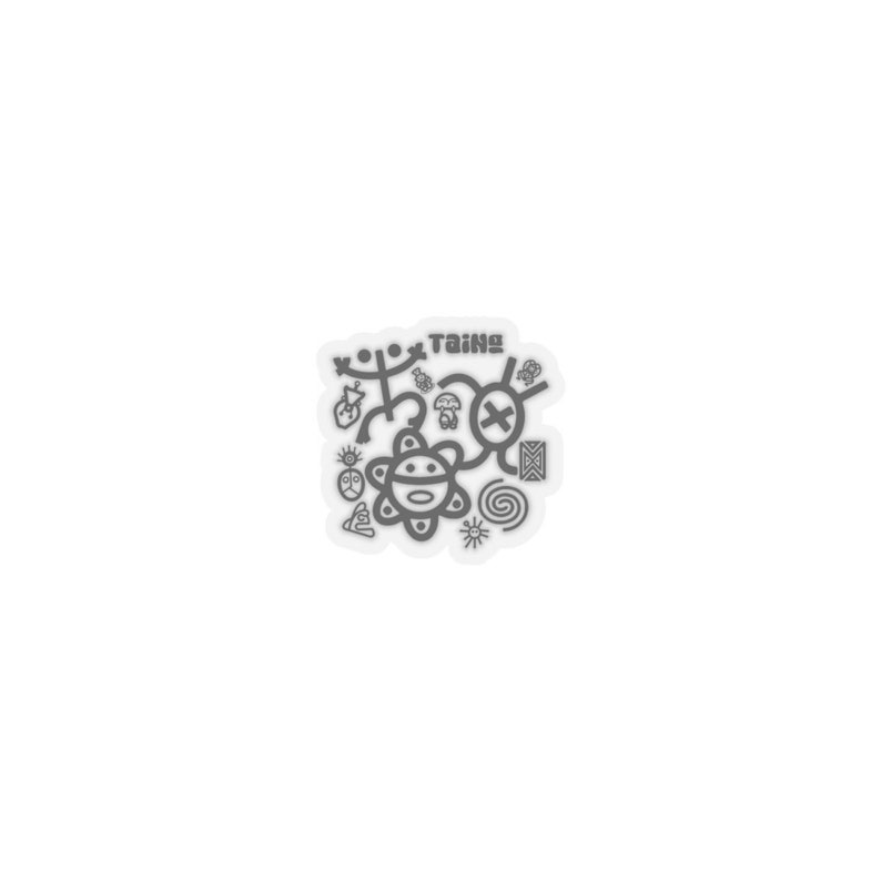 Puerto Rico Taino Symbols Stickers From Country Of Origin Usa Etsy