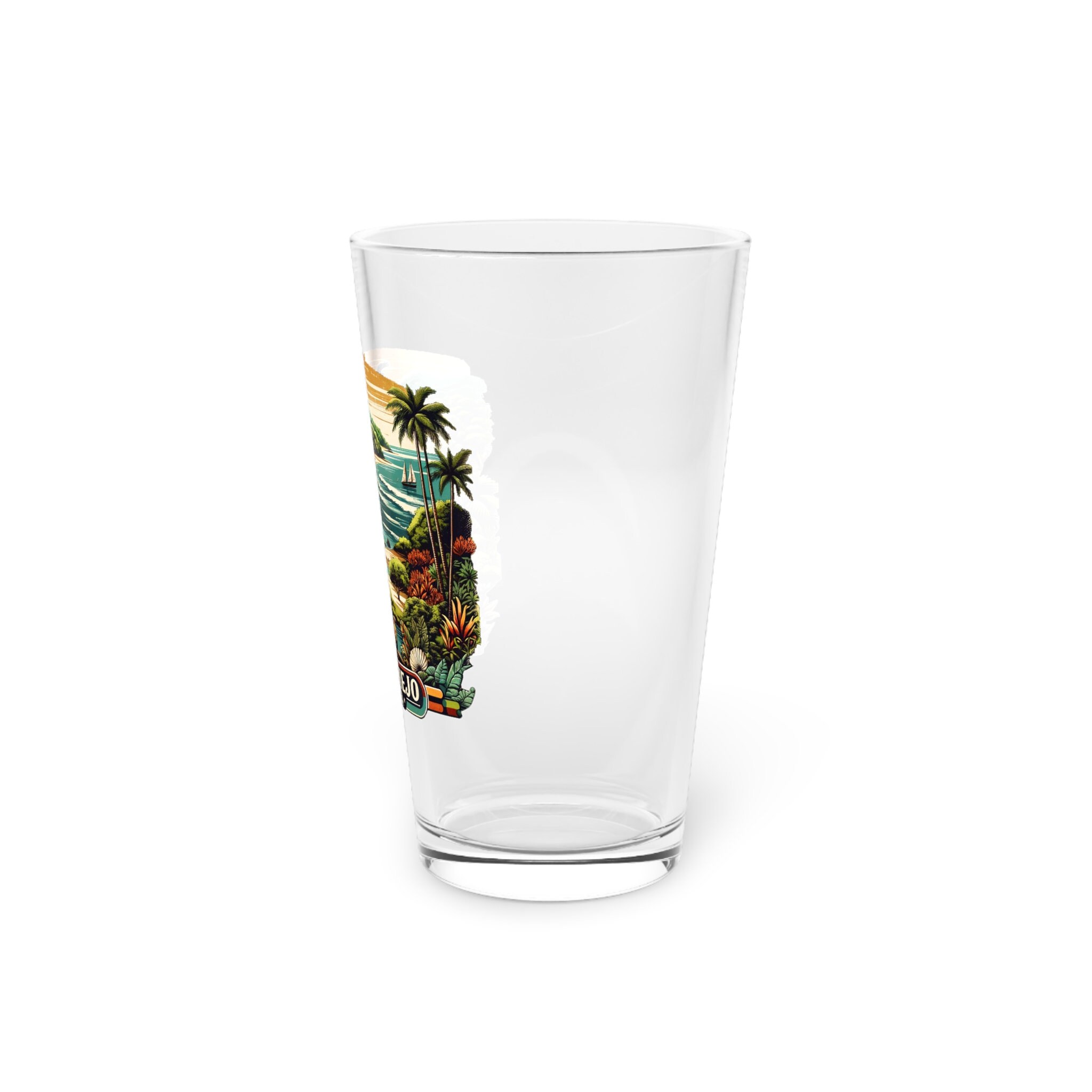 Puerto Viejo Costa Rica Glass Cup Drinking Cup Light - Etsy