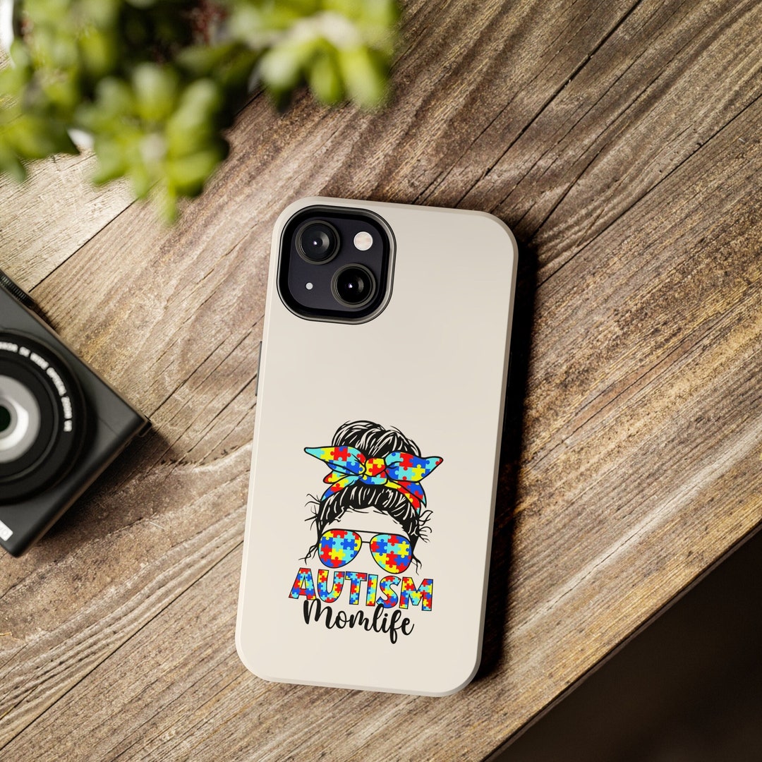 Autism Mom Life iPhone Case Touch Cellphone Light - Autistic Mom Life ...