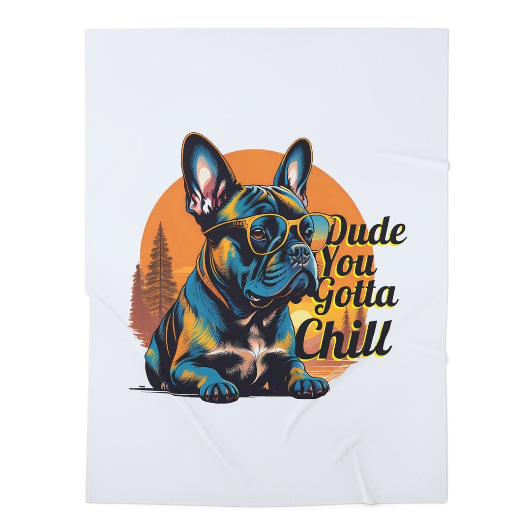 Bulldog Baby Swaddle Blanket Wrap Light Bulldog Art Frenchie Bulldog ...