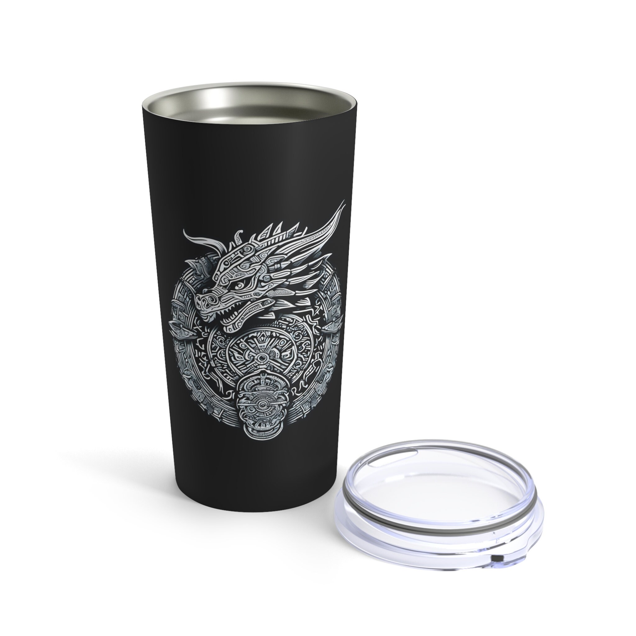 Ancient Aztec Dragon Stainless Steel Tumbler Vacuum-insulated Thermos ...