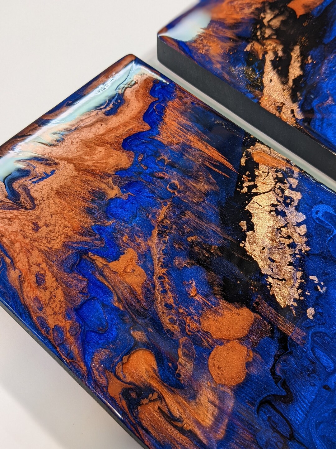 Blue & Copper - Etsy