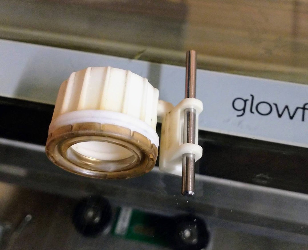 USED Glowforge Replacement Plastic Lens Magnetic Holder W/ Steel Dowel ...