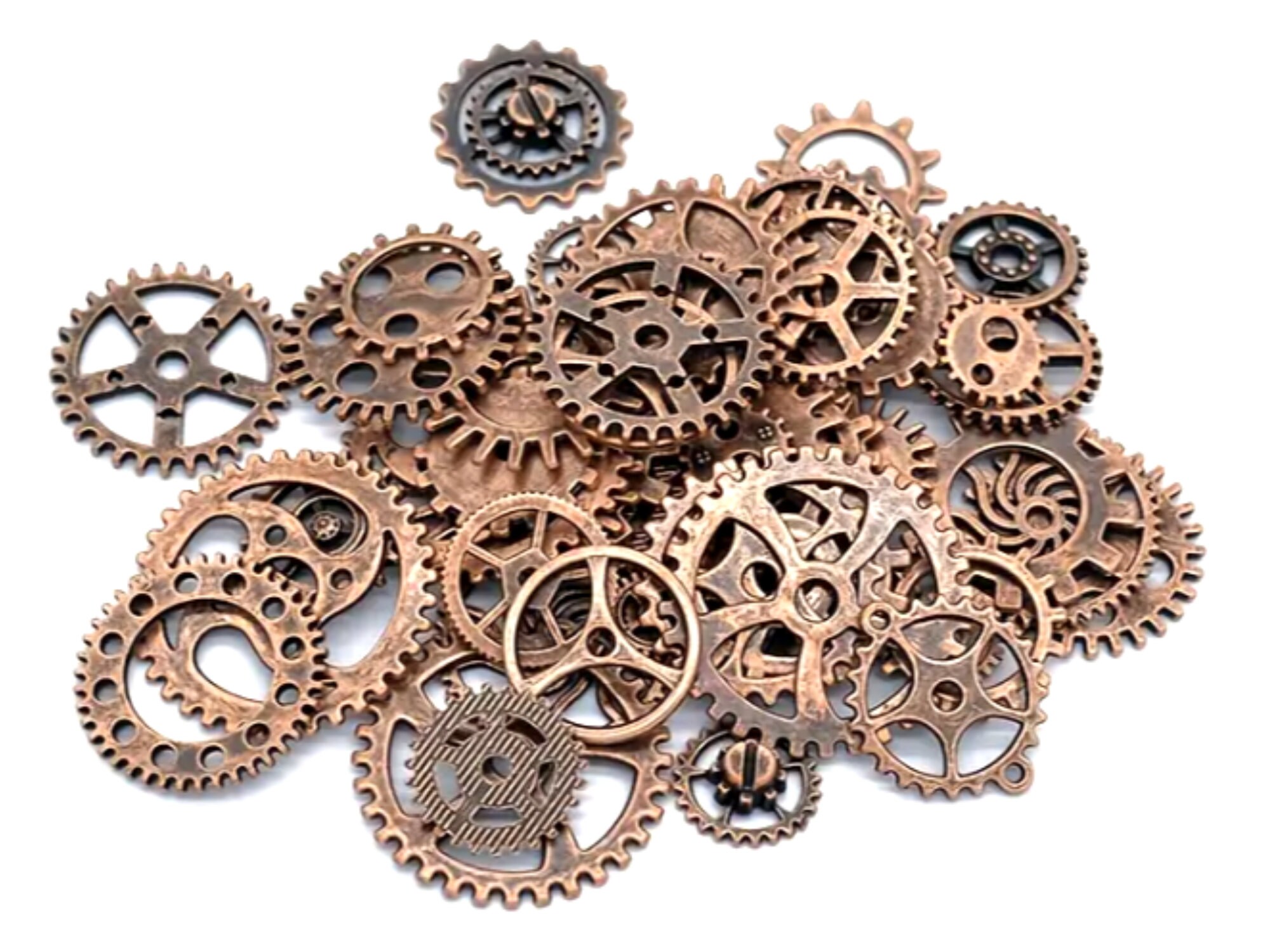 Small Rustic Gear Assortment for Jewelry Making Craft Making - Etsy