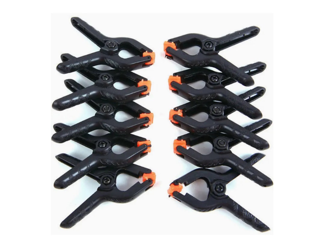 10pcs Spring Clamps, Black Multifunctional Spring Clamps, Woodworking ...