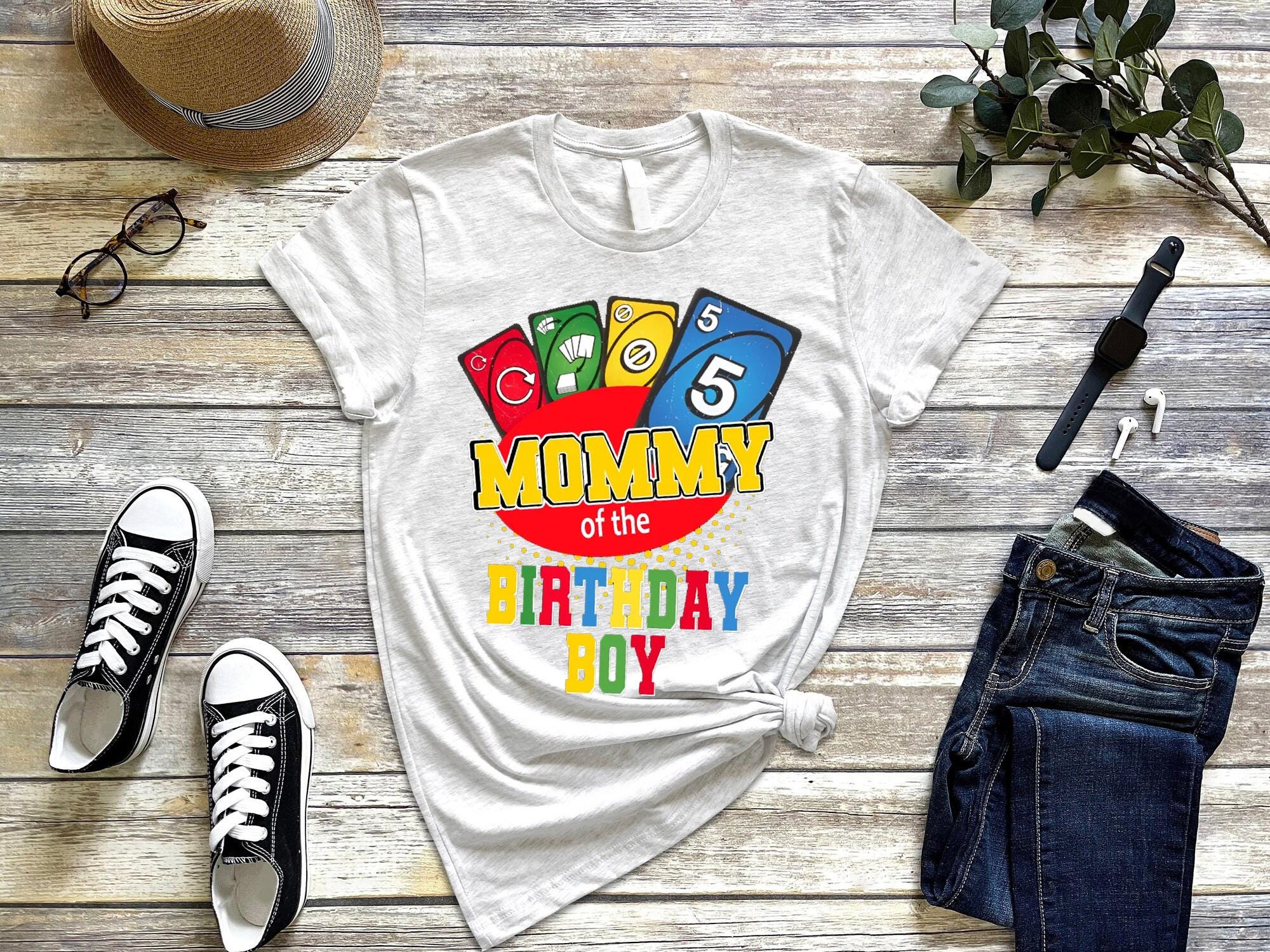 Personalized Uno Birthday Shirt, Family Matching Shirt, Uno Theme ...