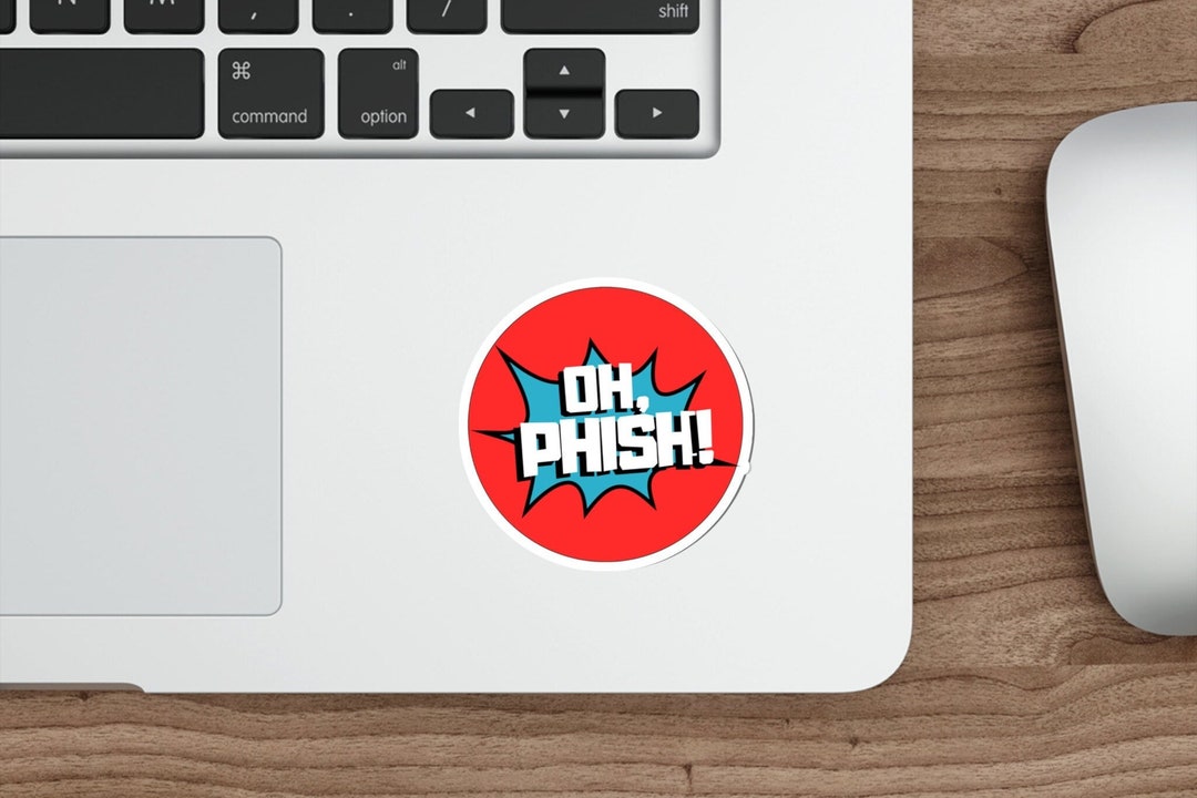 Funny Phishing Sticker - Cybersecurity Awareness Laptop Decal - Etsy