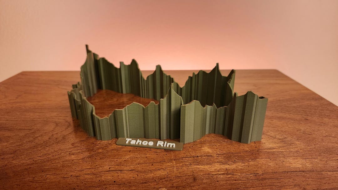 Tahoe Rim Trail Sculpture | GPS & Elevation Accurate | Tahoe Rim Trail ...