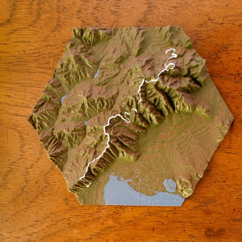 Custom Topo Trail - Etsy