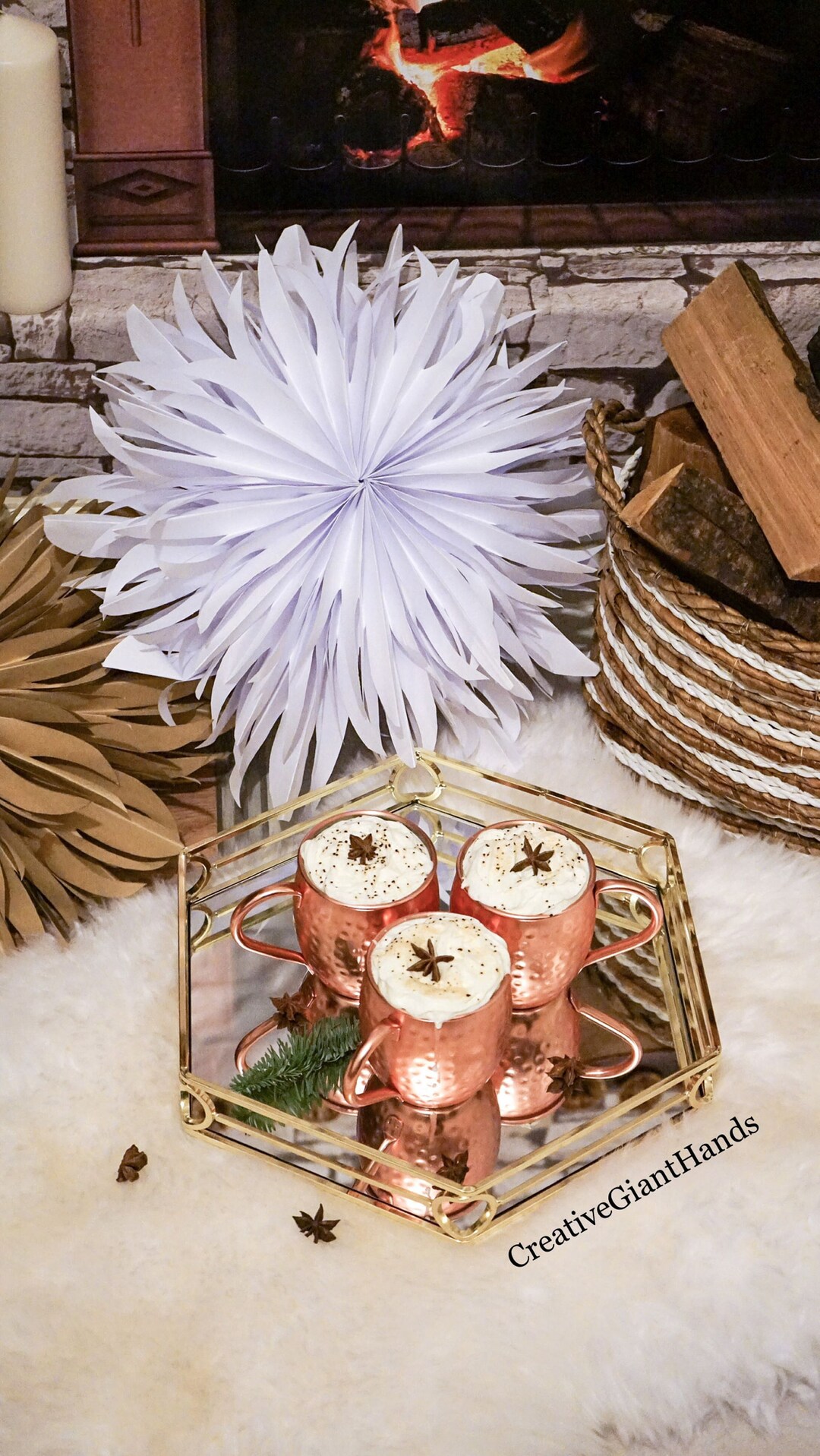 Swedish Paper Star Template - Christmas SVG Printable (digital Download ...