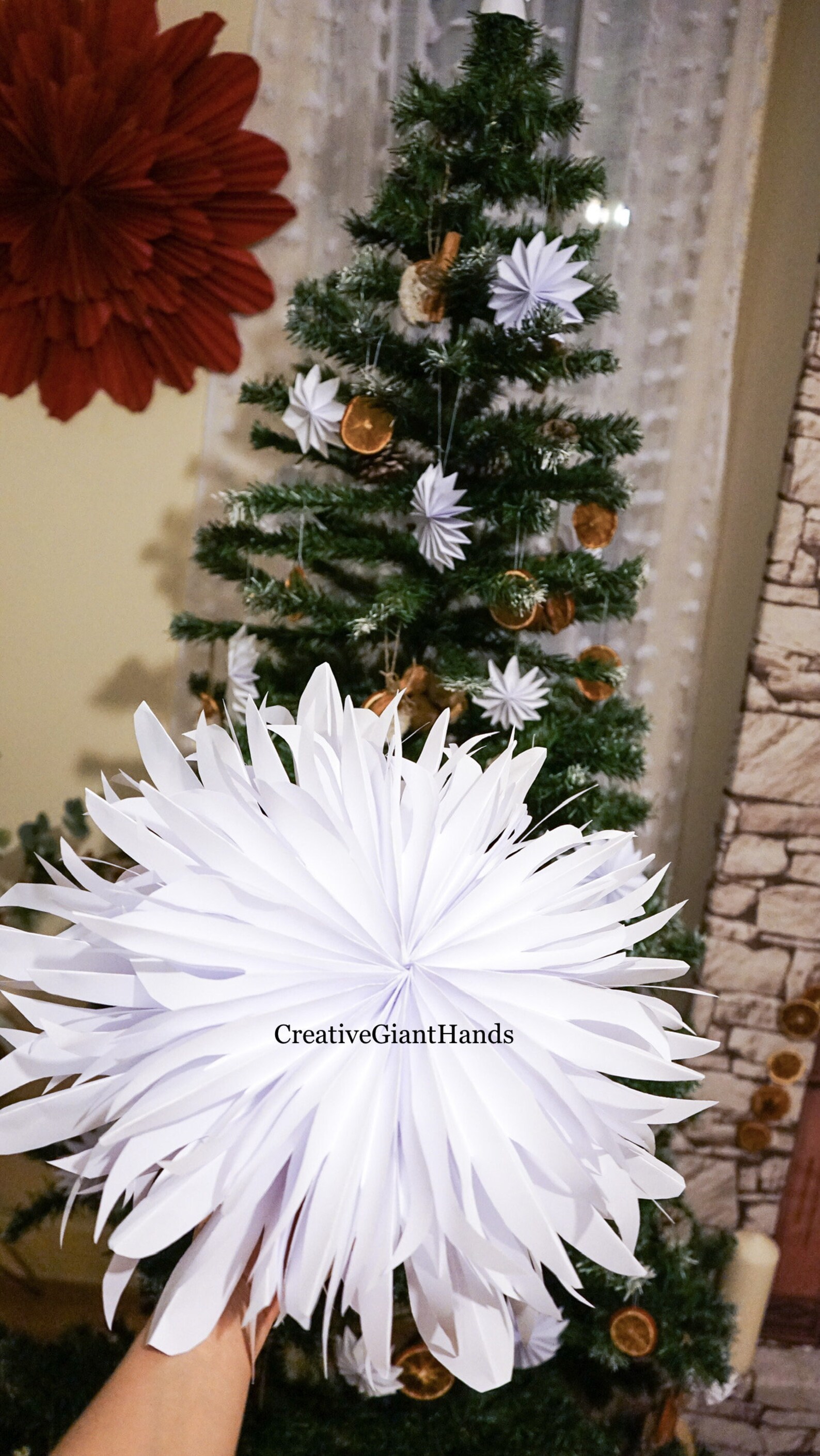 Swedish Paper Star Template - Christmas SVG Printable (digital Download ...