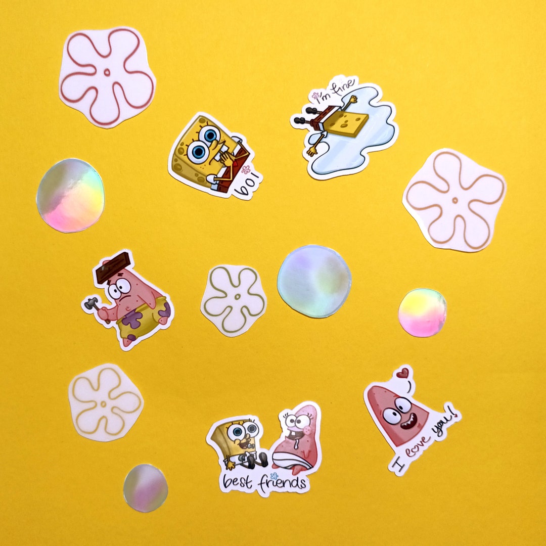 Living in Bikini Bottom Stickers - Etsy