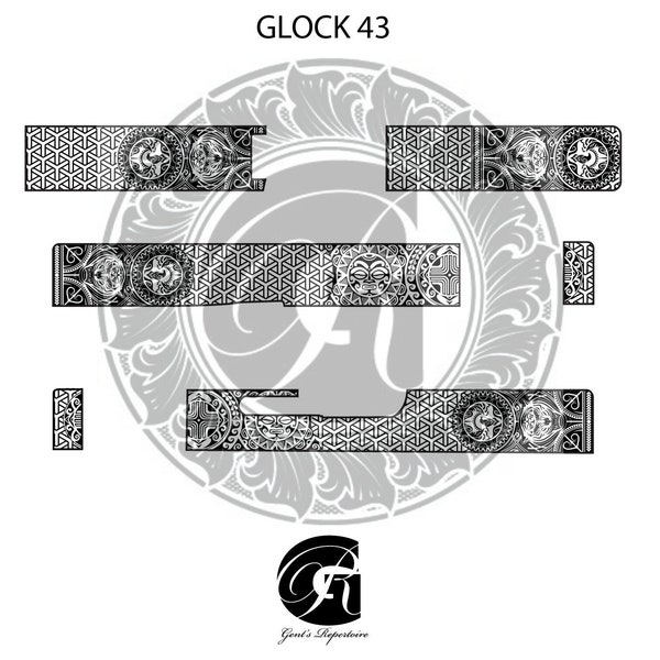 Glock Laser Template - Etsy