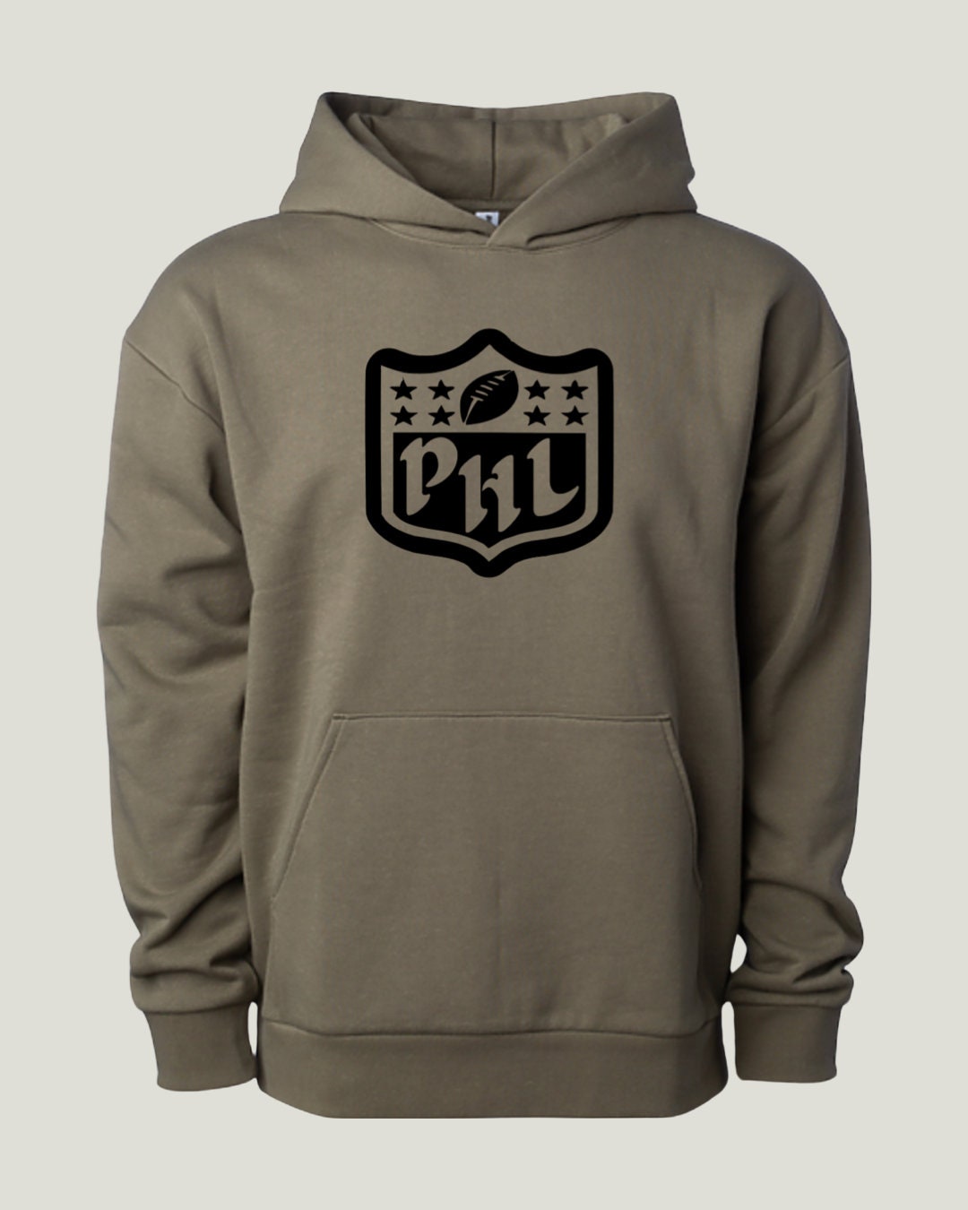 Philly Football Shield Hoodie - Etsy