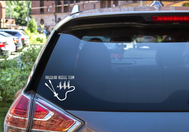 Solo Picc Vascular Access Car Decal - Picc Nurse - Picc Team - Vat ...