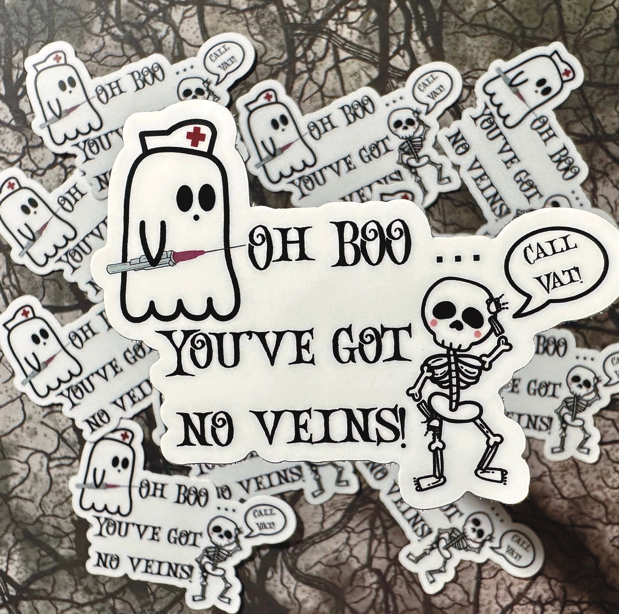 Oh Boo IV Team Sticker Decal Laptop Decal Water Bottle - Etsy