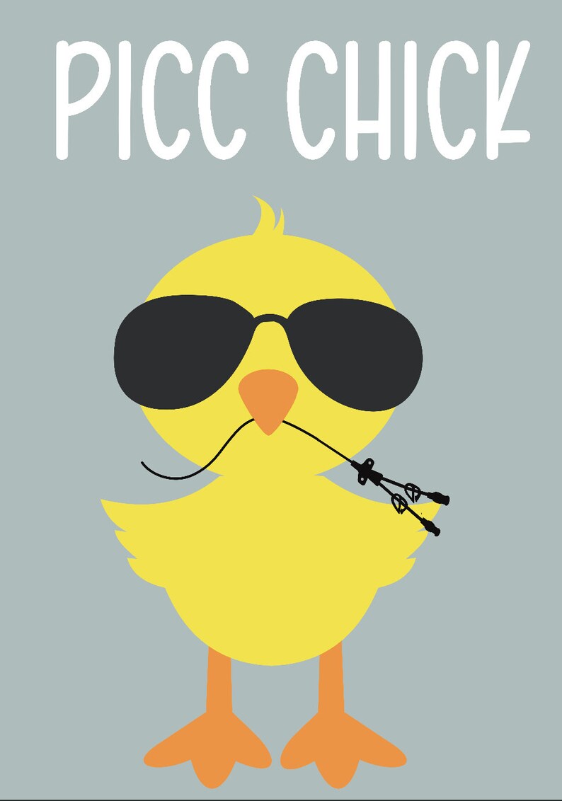 PICC Chick VAT Nurse Iv Team PICC Nurse Short-sleeve Unisex | Etsy