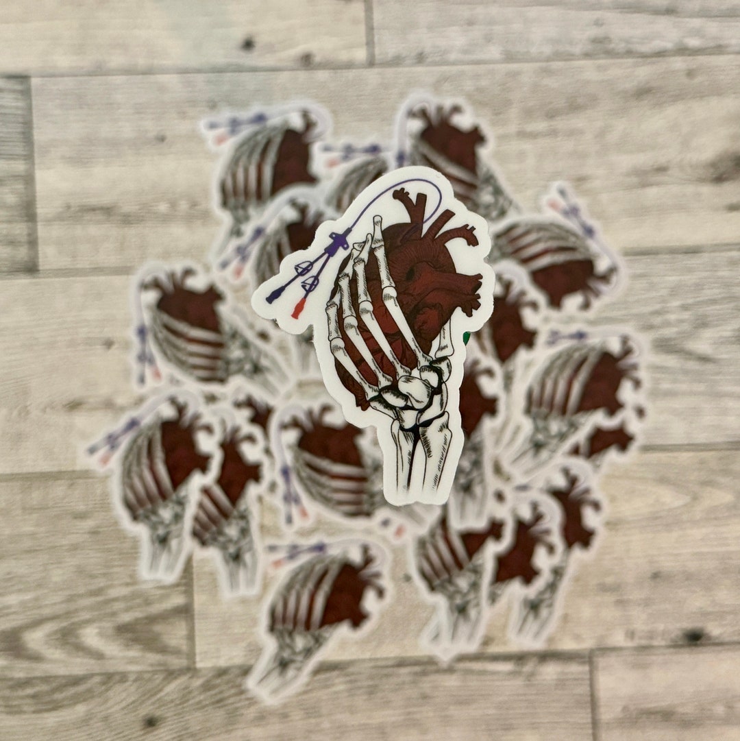 Picc in Heart Sticker Decal Laptop Decal Water Bottle Decal PICC Nurse ...