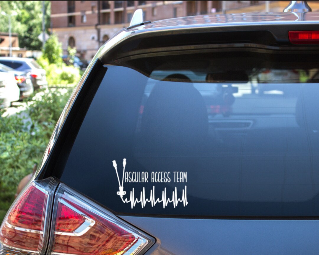 Solo Picc Vascular Access Car Decal - Picc Nurse - Picc Team - Vat ...