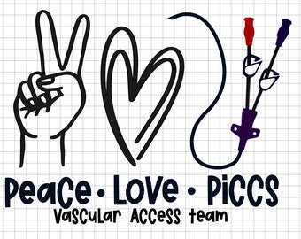 Peace Love Picc Shirt - Etsy