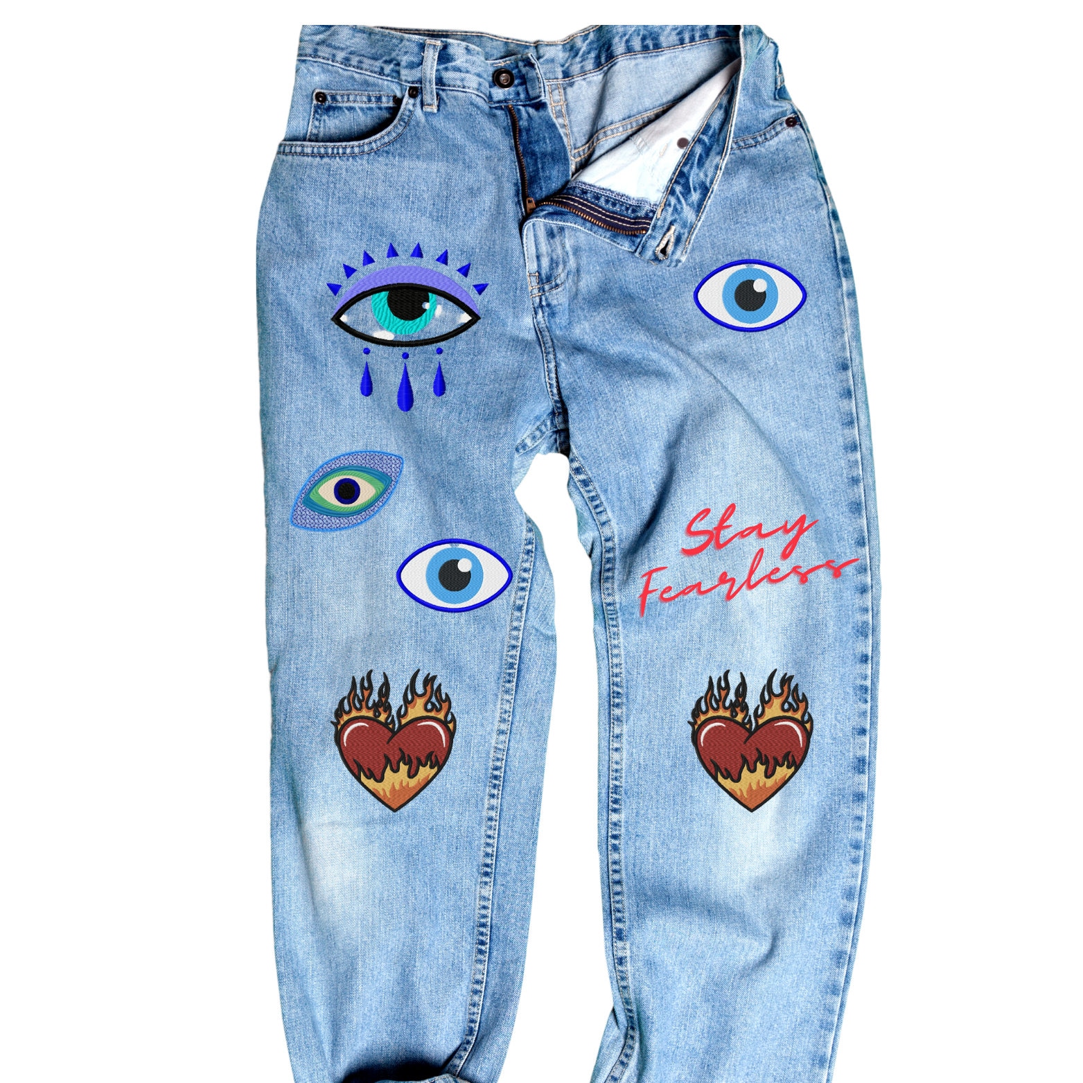 Eye Embroidery Designs, Digital Embroidery Designs, Evil Eye Embroidery ...