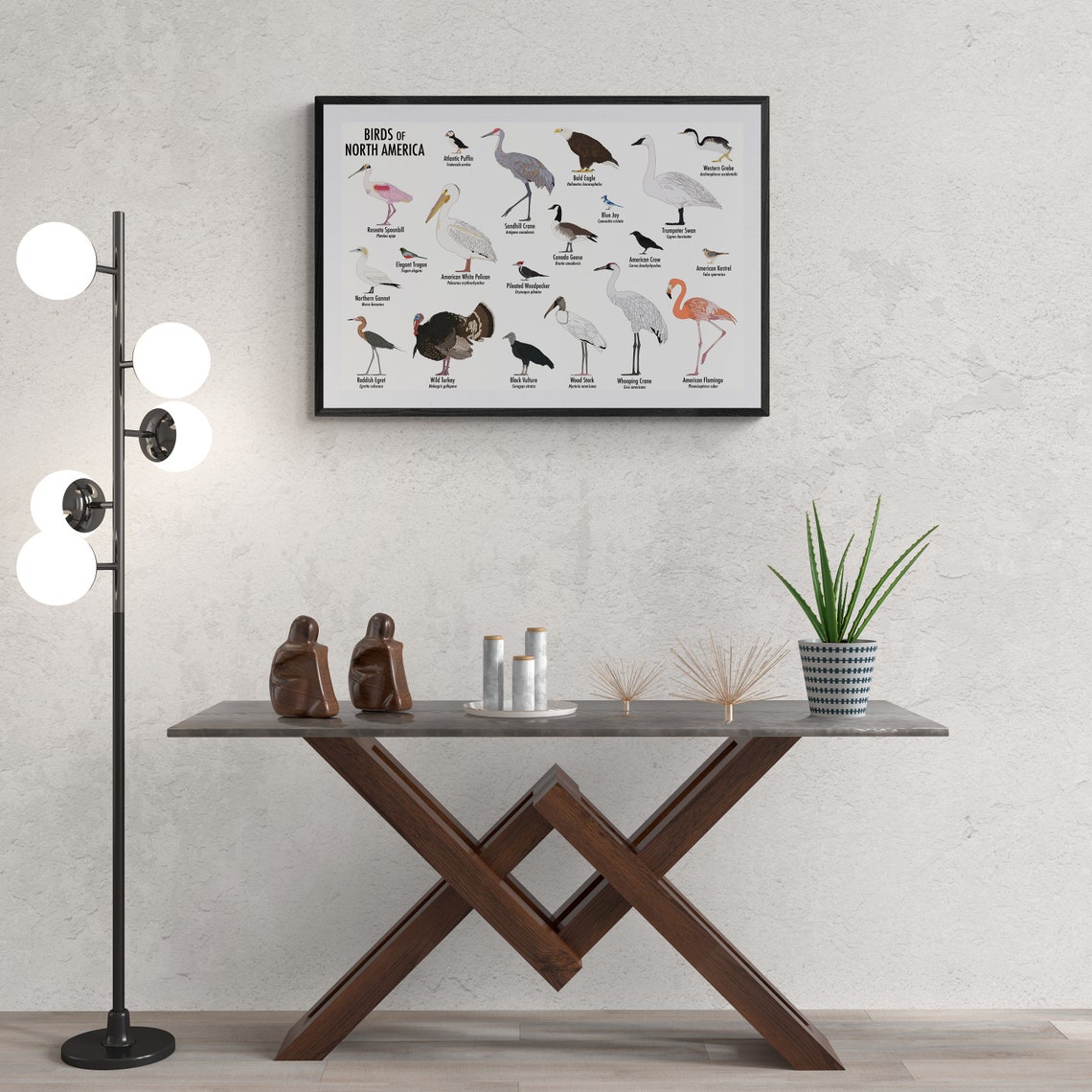 Birds of North America Poster - Etsy