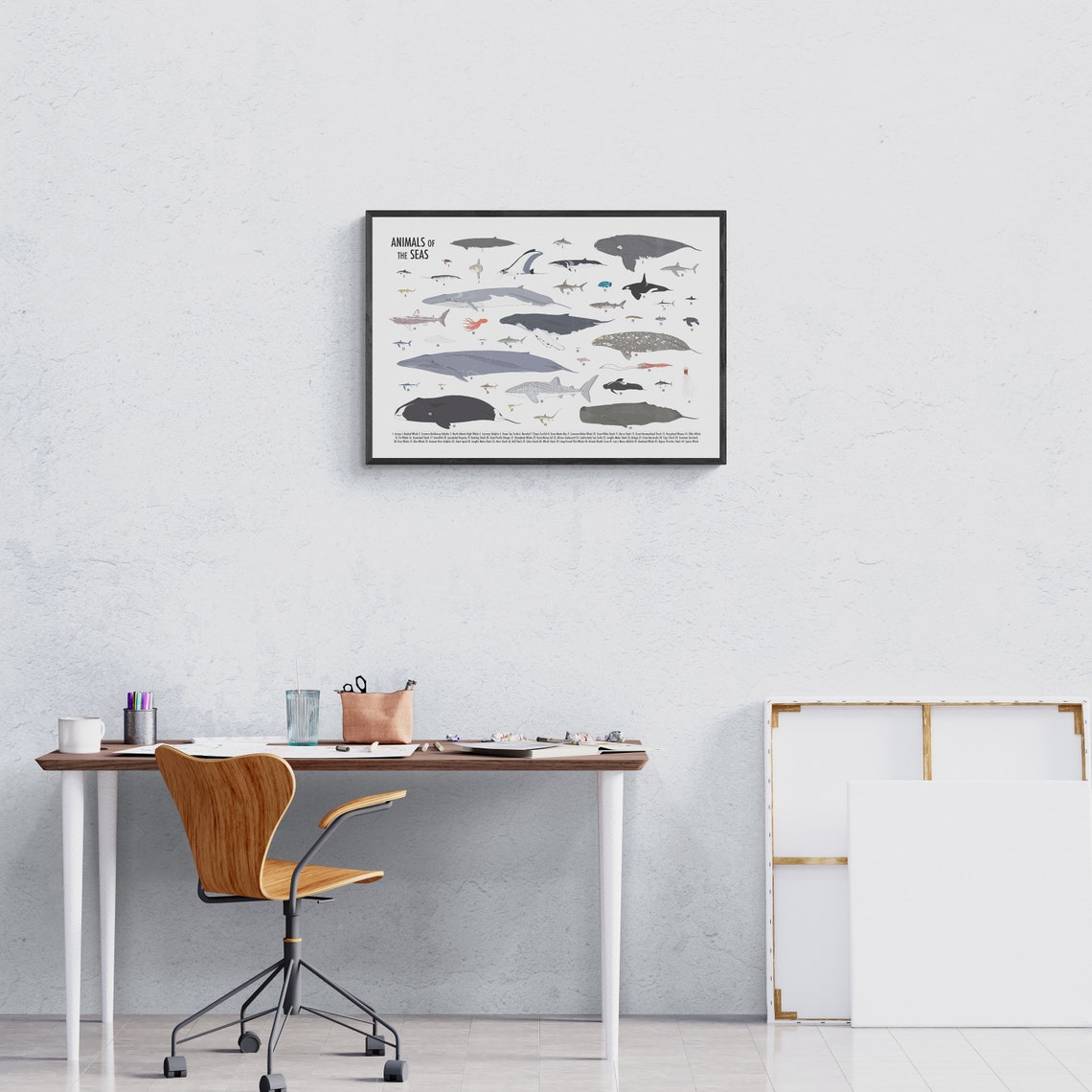 Animals of the Seas Poster - Etsy